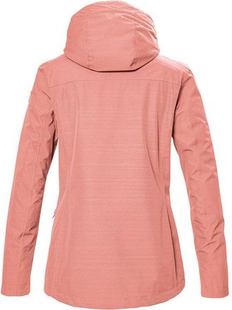 Killtec Outdoorjacke KOS 61 WMN JCKT Funktionsjacke: wasser- und winddicht, atmungsaktiv, abnehmbare Kapuze