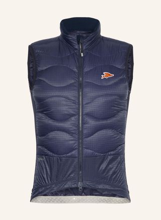 Cafe du Cycliste Caf&eacute; Du Cycliste Lightweight-Daunenweste Alexia blau