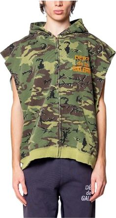 Gallery Dept. Homme, Sweatshirts et sweats &agrave; capuche, Multicolore, Taille: M SweaT-shirt &agrave; capuche zipp&eacute;