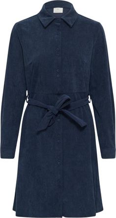 Kaffe Hemdbluse - - Dresses - Damen - Blau - 2XL