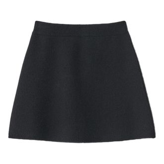 Lisa Yang Gestrickter Kaschmir-Minirock - - Skirts - Damen - Schwarzk - M