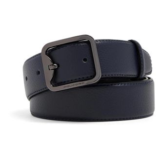 Piquadro 1-4 Lederg&uuml;rtel mit Dornschlie&szlig;e - - Accessories - Herren - Blau - ONE SIZE