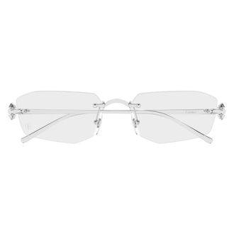 Cartier Ct0683O Optisches Gestell - - Accessories - unisex - Wei&szlig; - 56 MM
