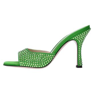 Gedebe Gedebe, Femme, Chaussures, Vert, Taille: 40 EU Dita 95 Mules