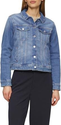 s.Oliver 2161370 Veste en Jean, Bleu, 48 Femmes
