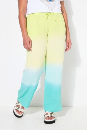 Angel Of Style Schlupfhose Hose gerades Bein Musselin Farbverlauf