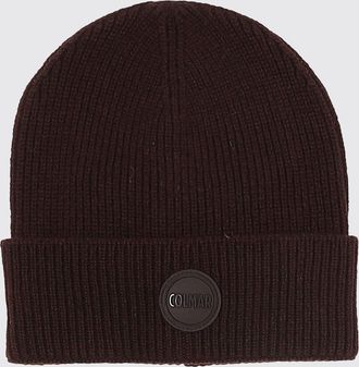 Colmar Beanie aus 100% Schurwolle mit Umschlag und Logo-Patch