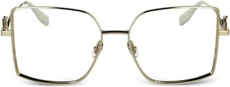 Karl Lagerfeld Karl Brille mit eckigem Gestell - Gold