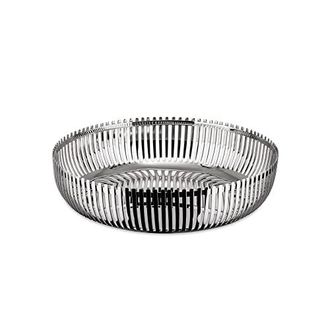 Alessi PCH02/20 - Panier de Cuisine Perforé, Acier Inoxydable 18/10 Poli, 20 cm, Argent