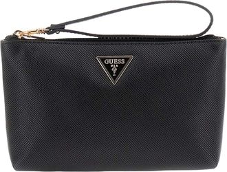 Guess Utensilientasche Laurel II Wristlet Pouch Black schwarz
