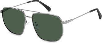 Polaroid Homme, Accessoires, Gris, Taille: 59 MM PLD 4141 Lunettes de soleil