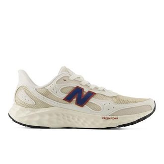 New Balance Herren Arishi v4 in Grau/Wei&szlig;/Blau, Synthetik, Gr&ouml;&szlig;e 40.5