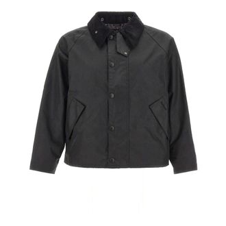 Barbour Homme, Vestes, Noir, Taille: XS Veste Waxed Transport