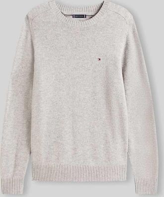 Tommy Hilfiger Regular Fit Pullover aus Lammwoll-Mix