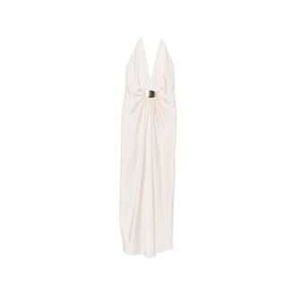 Simona Corsellini Femme, Robes, Beige, Taille: 36 FR Maxi Robes
