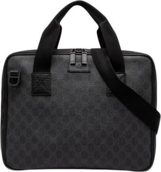 Gucci Sac daffaires Pre-owned - Homme - Pre-owned - Noir - Taille: ONE Size
