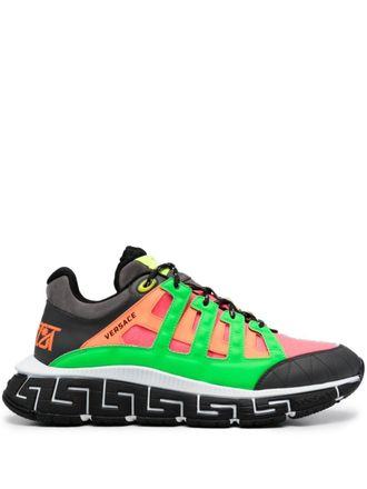 Versace Trigreca Sneakers mit Eins&auml;tzen - Grau