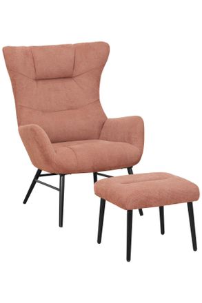 Livetastic Relaxsesselset, Altrosa, Textil, 84x73x100 cm, Wohnzimmer, Sessel, Relaxsessel