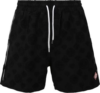 Casablanca Homme, Sport, Noir, Taille: S Monogram Shorts