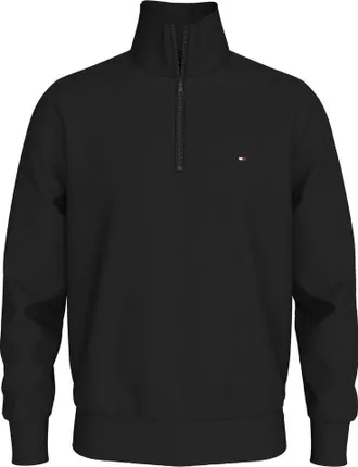 Tommy Hilfiger Sweatshirt ESSENTIAL FLEECE 1/4 ZIP mit Stehkragen