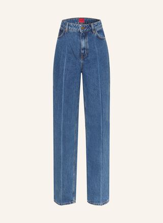 HUGO BOSS Hugo Straight Jeans blau