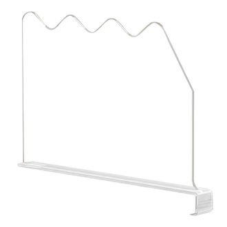 Generic Regalteilert | Klare Aufbewahrungs Abtrennung - Acryl Regalunterteiler,f&uuml;r Schlafzimmer K&uuml;chenschr&auml;nke Badezimmer Kleiderschrank Kleider Handtaschen B