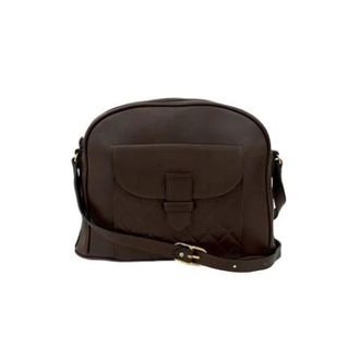 Saint Laurent Pre-owned Leder Umh&auml;ngetasche - - Pre-owned - Damen - Braun - ONE SIZE