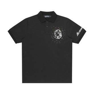 Billionaire Boys Club Astro Piquet Polo mit Verzierungen - - Tops - Herren - Schwarzk - XL