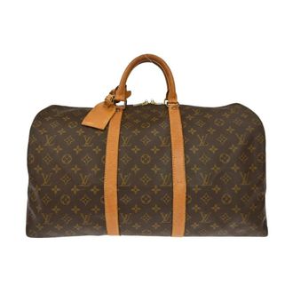 Louis Vuitton unisex, Pre-owned, Brun, Taille: ONE Size Sac de voyage Keepall 55 Pre-owned