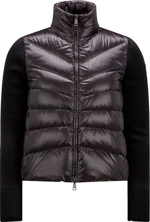 Moncler Cardigan matelassé en laine