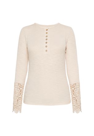 Usha Bluse Frauen hellbeige