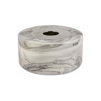 Kiini Kiini - bora Freistehender Tischkamin Outdoor-Biokamin + 1L ethanolfrei Marmor