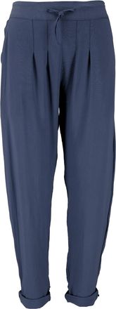 Guru Shop Schmale Hose, Bleistifthose, Sommerhose - Marineblau, Damen, Synthetisch, Size:S/M