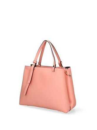 Gave Lux Sac à main en cuir véritable pour femme Fabriqué en Italie 28 x 21 x 12 cm GLX228103823FBG, Saumon, Taille unique