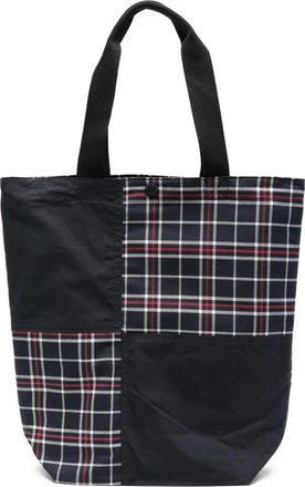 Barbour Homme, Sacs, Bleu, Taille: ONE Size Transport Patchwork Tote Bag