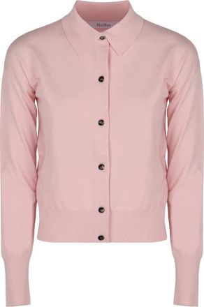 Max Mara Femme, Pulls, Rose, Taille: 40 FR Cardigan f&eacute;minin en laine