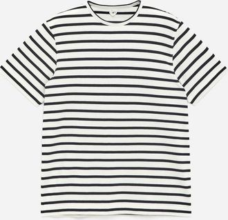 Arket T-Shirt Aus Baumwolle -Wei&szlig;