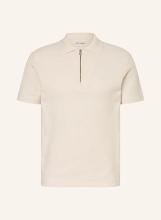Closed Closed Strick-Poloshirt weiss