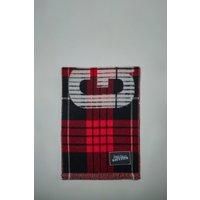 Jean Paul Gaultier Tartan Wool Scarf with Gaultier Logo