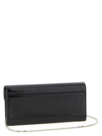 Roger Vivier Womens Black Calfskin Cardholder Accessory