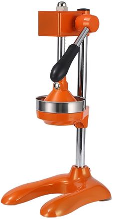 Generic K&uuml;Chen-Zitruspresse aus Gusseisen f&uuml;R Zitronen und Orangen, Schnelles Entsaften, Einfache Handhabung, Leicht zu Reinigen(Orange)