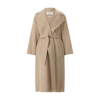 Max Mara Damen, M&auml;ntel, Beige, XLGr&ouml;&szlig;e