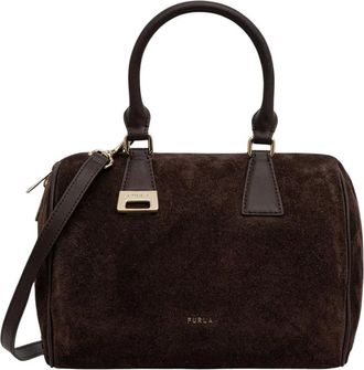 Furla Sac Boston Olivia M - Femme - Sacs - Brun - Taille: ONE Size
