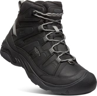 Keen Herren Circadia Mid Heigh Polar Insulated Waterproof Wanderstiefel, Schwarz/Stahlgrau, 40 EU