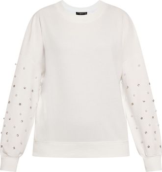 Faina Sweatshirt Damen weiss