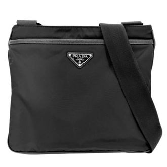 Prada Pre-owned Vintage Nylon Shoulder Bag - - Pre-owned - Damen - Schwarzk - ONE SIZE