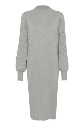 Kaffe Kleid KAnanna L, Grey Melange L