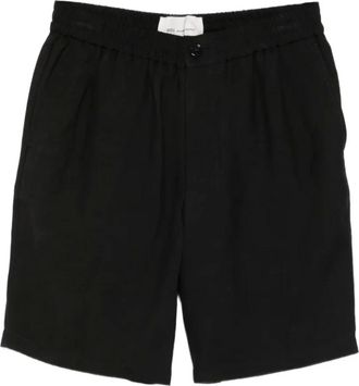 Ami Homme, Shorts, Noir, Taille: XL Shorts Ami de Coeur &agrave; Taille &Eacute;lastiqu&eacute;e