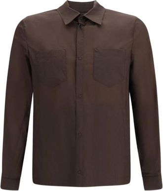 Herno Homme, Chemises, Brun, Taille: XL Shacket