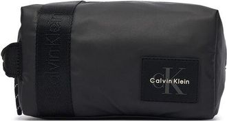 Calvin Klein Kosmetiktasche Rubberized Dopp Kit LV04D1293G Schwarz